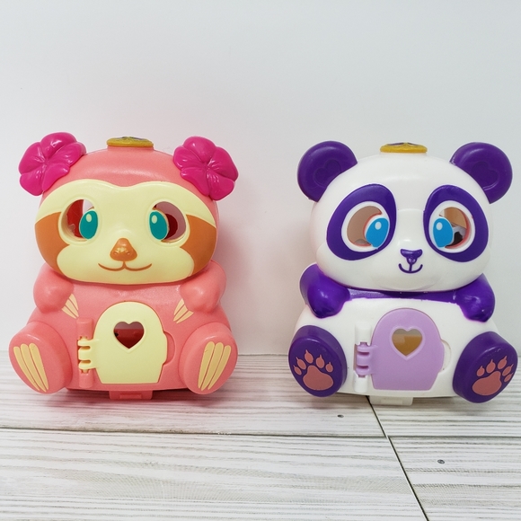 Toys | Polly Pocket Sloth Bear Flaw | Poshmark